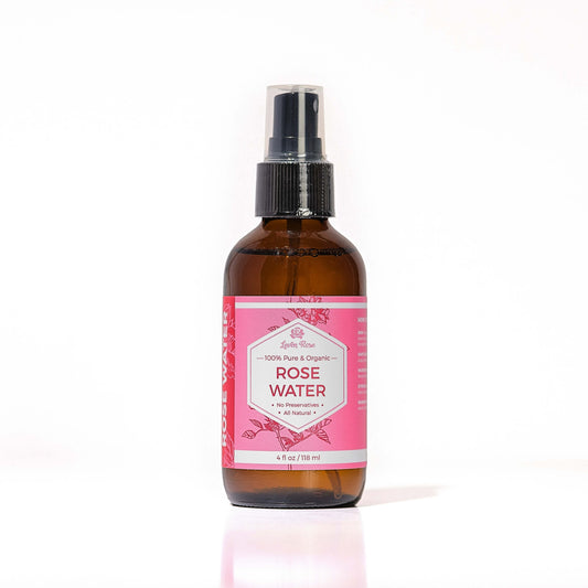 PURE Organic Moroccan Rose Water by Leven Rose